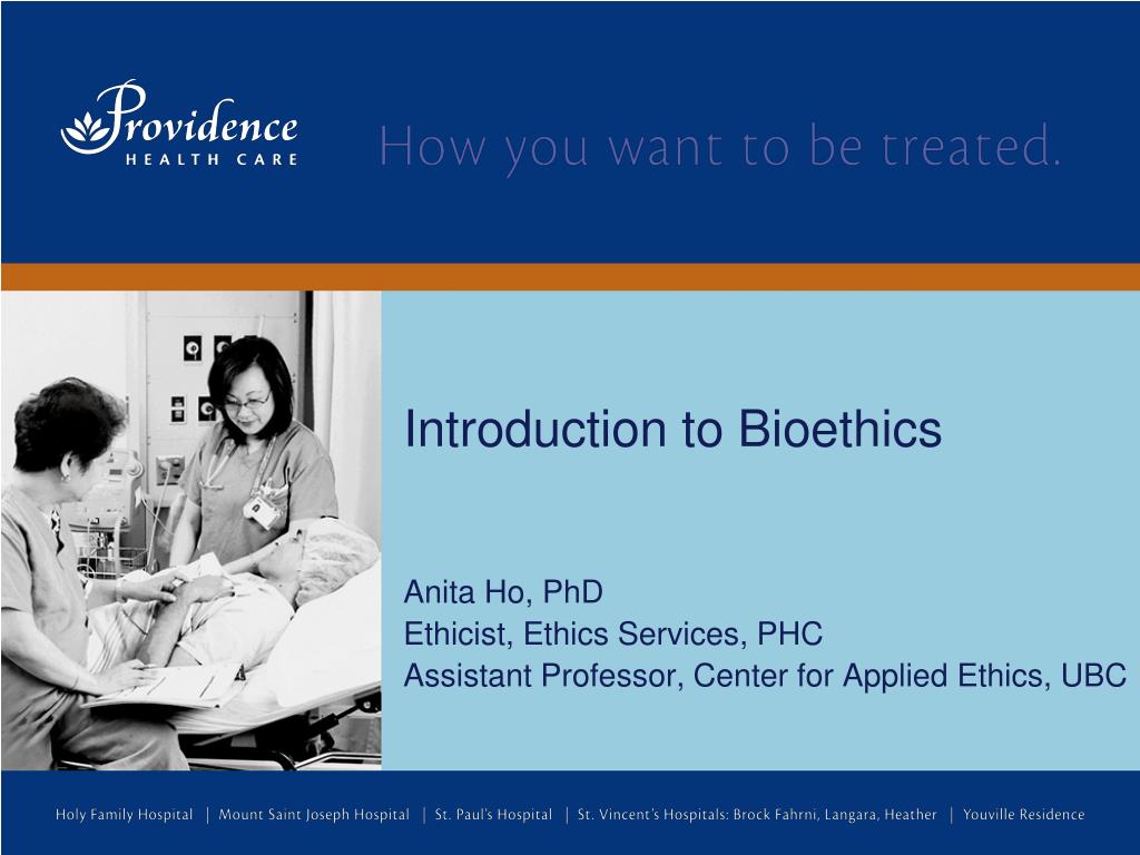 PPT - Introduction to Bioethics PowerPoint Presentation, free download ...