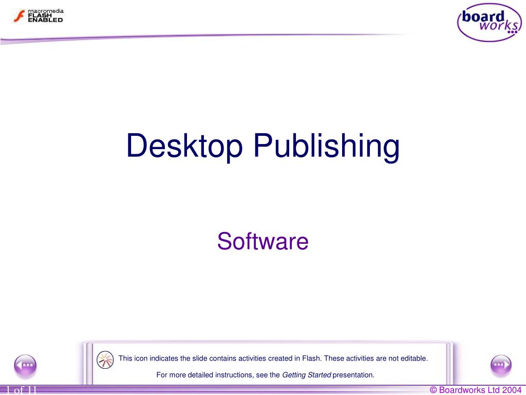 PPT - Desktop Publishing PowerPoint Presentation, free download - ID ...