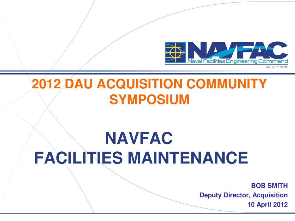 PPT - NAVFAC FACILITIES MAINTENANCE PowerPoint Presentation, free ...