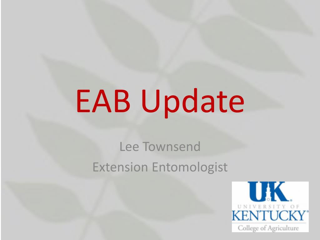 PPT - EAB Update PowerPoint Presentation, free download - ID:3290452