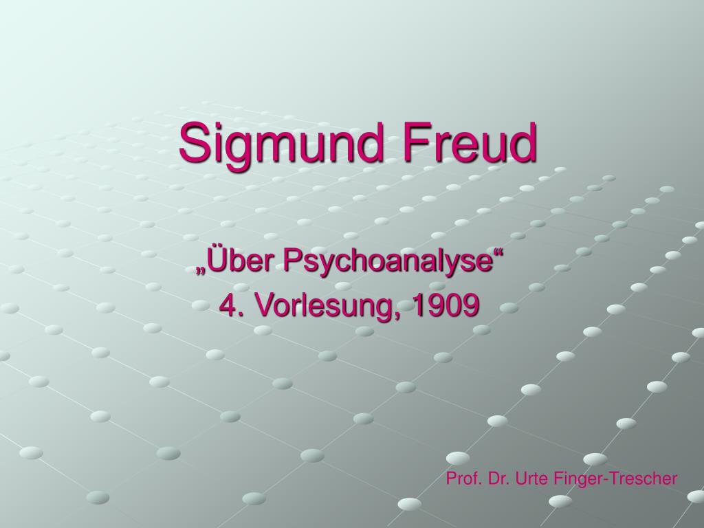 PPT - Sigmund Freud PowerPoint Presentation, free download - ID:3291125