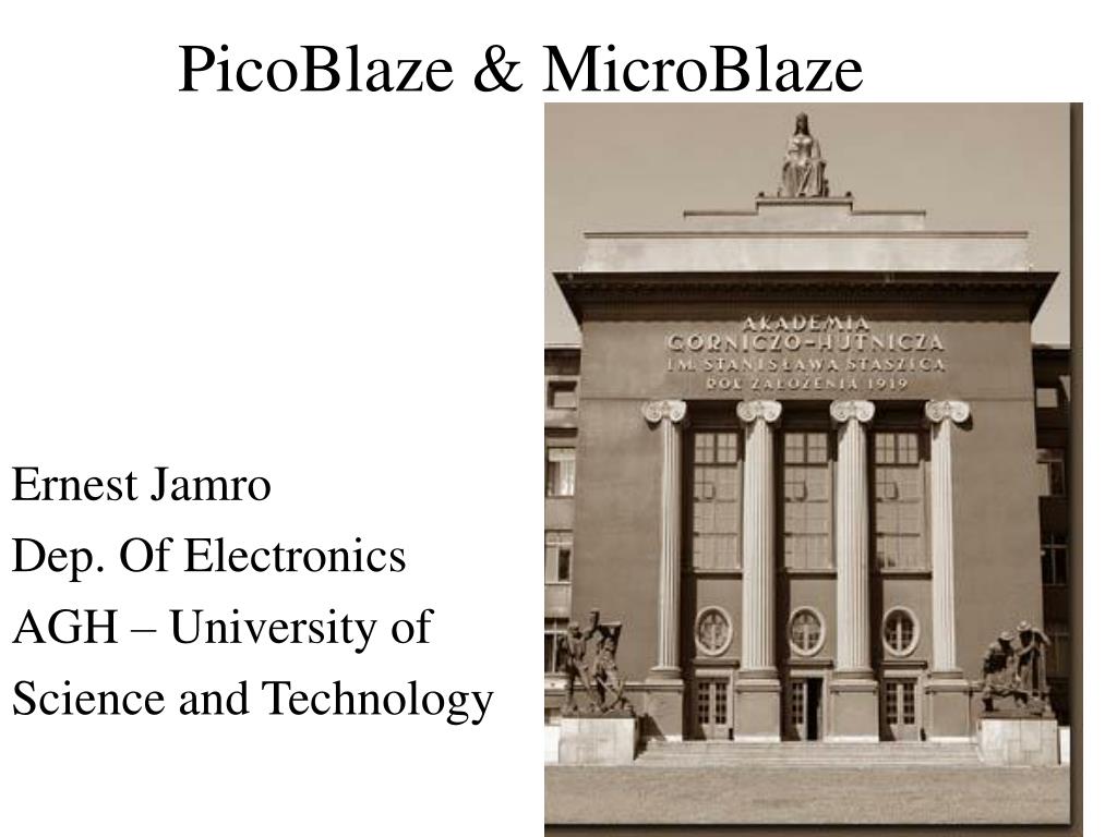 PPT - PicoBlaze & MicroBlaze PowerPoint Presentation, free download ...