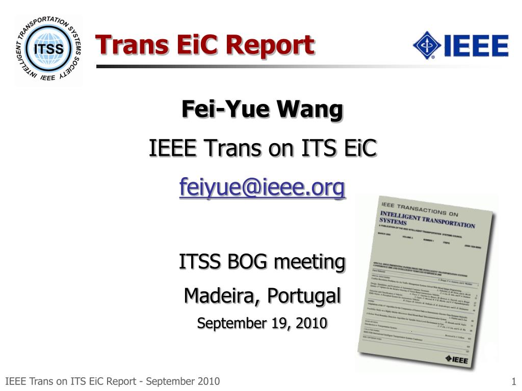 PPT - Trans EiC Report PowerPoint Presentation, free download - ID:3292394