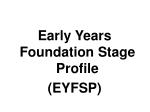 PPT - Early Years Foundation Stage PowerPoint Presentation, free ...