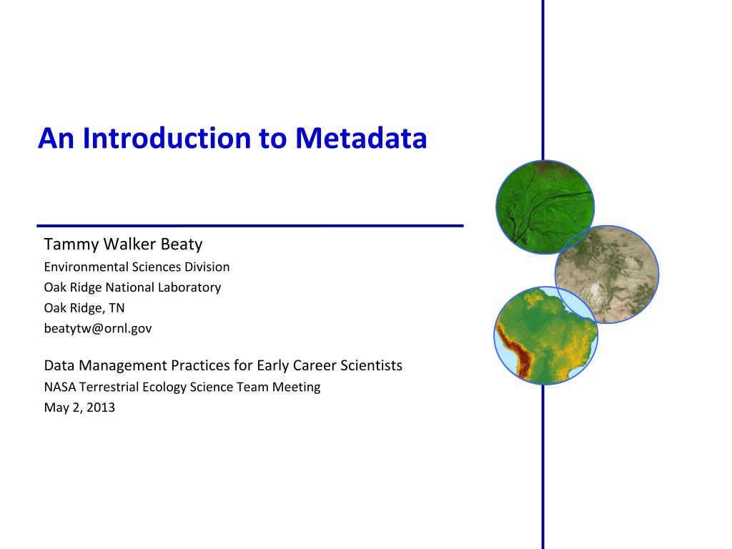 PPT - Understanding Metadata: Essentials for Data Management in ...