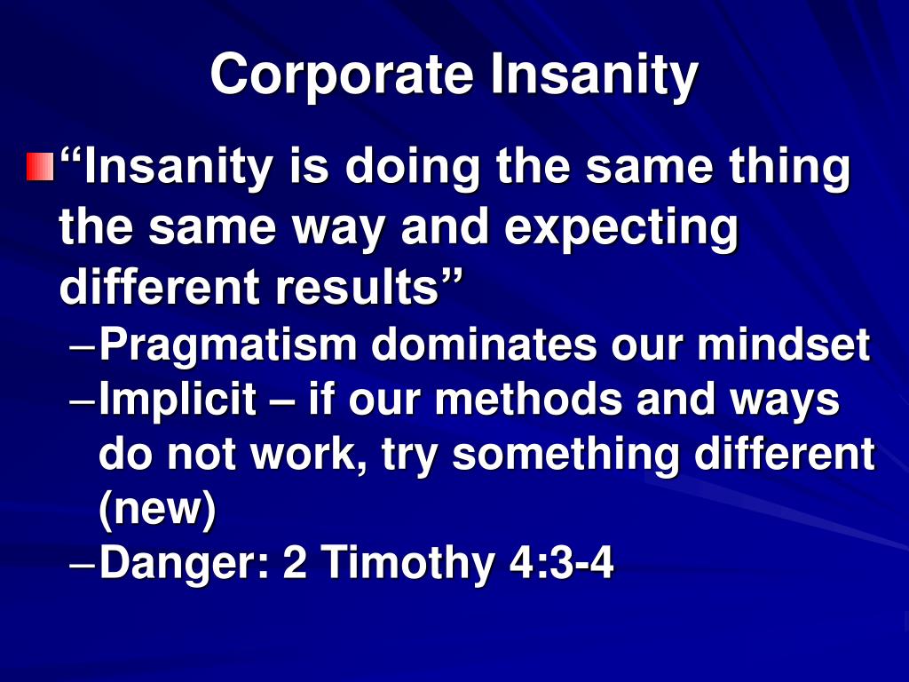 PPT - Corporate Insanity PowerPoint Presentation, free download - ID ...