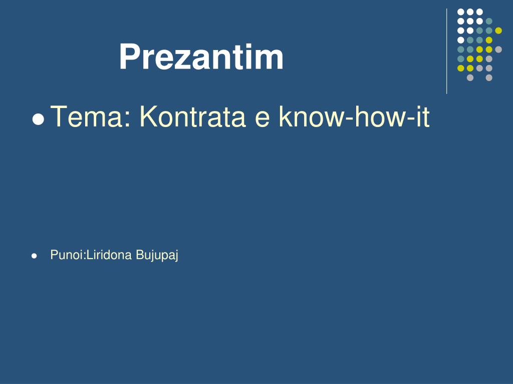 PPT - Prezantim PowerPoint Presentation, free download - ID:3297075