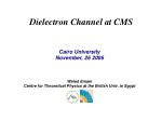 PPT - Electron Detection at CMS PowerPoint Presentation, free download ...