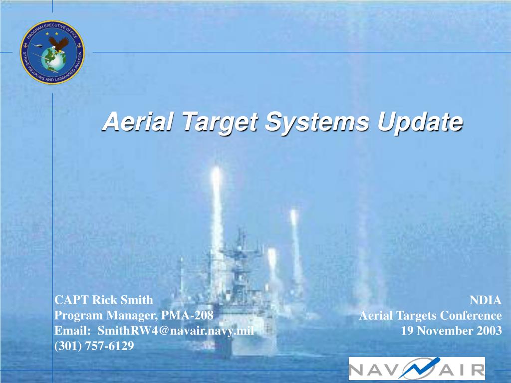 PPT - Aerial Target Systems Update PowerPoint Presentation, free ...