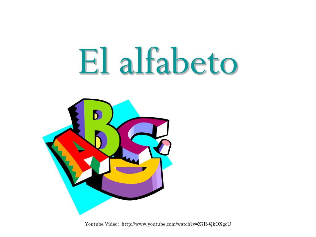 PPT - El alfabeto PowerPoint Presentation, free download - ID:3303013