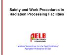 PPT - RADIATION SAFETY PROCEDURES IN INDUSTRIAL RADIOGRAPHY PowerPoint ...