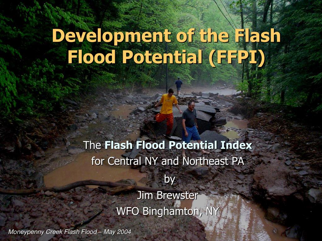 PPT - Development of the Flash Flood Potential (FFPI) PowerPoint ...