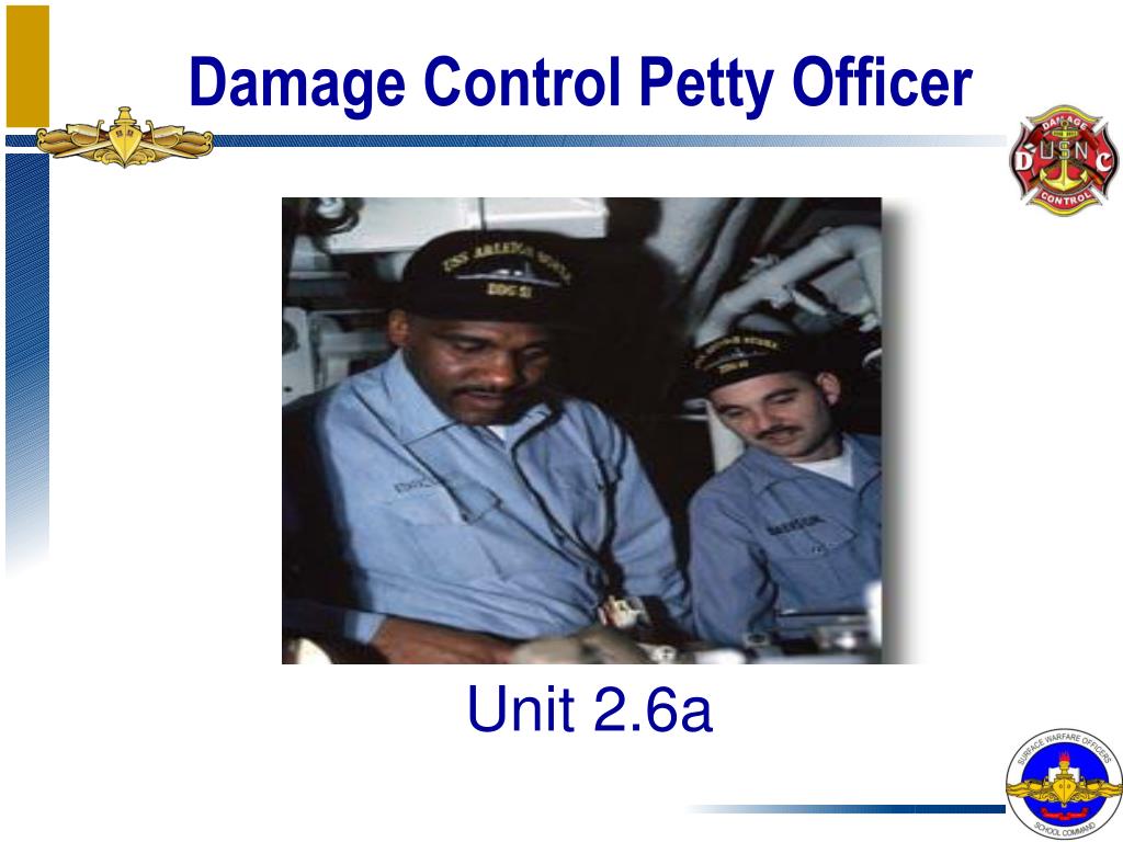 PPT - Damage Control Petty Officer PowerPoint Presentation, free ...