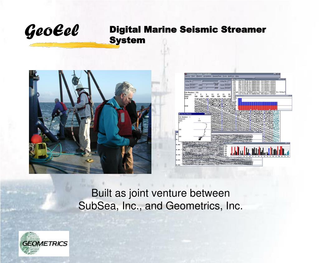 PPT - Digital Marine Seismic Streamer System PowerPoint Presentation ...