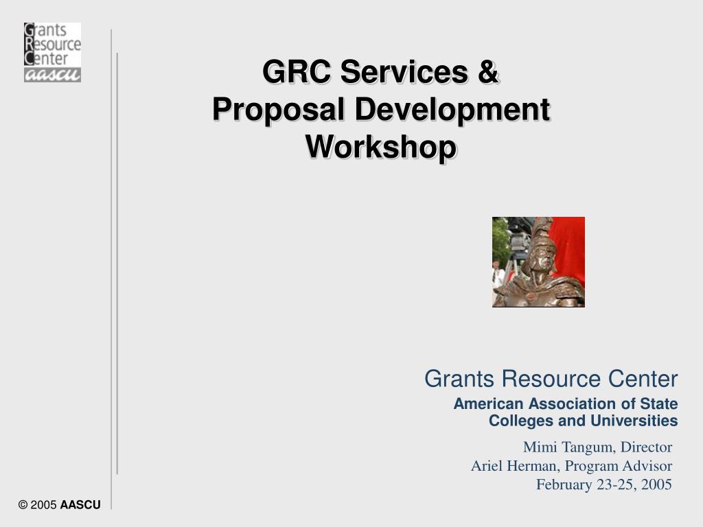 PPT - GRC Services & Proposal Development Workshop PowerPoint ...