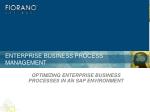 PPT - Enterprise Business Process Management PowerPoint Presentation ...