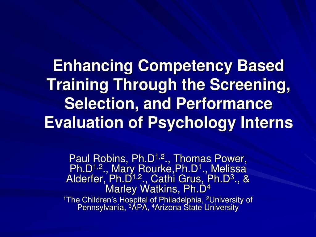 PPT - Competency Based Training PowerPoint Presentation, free download ...