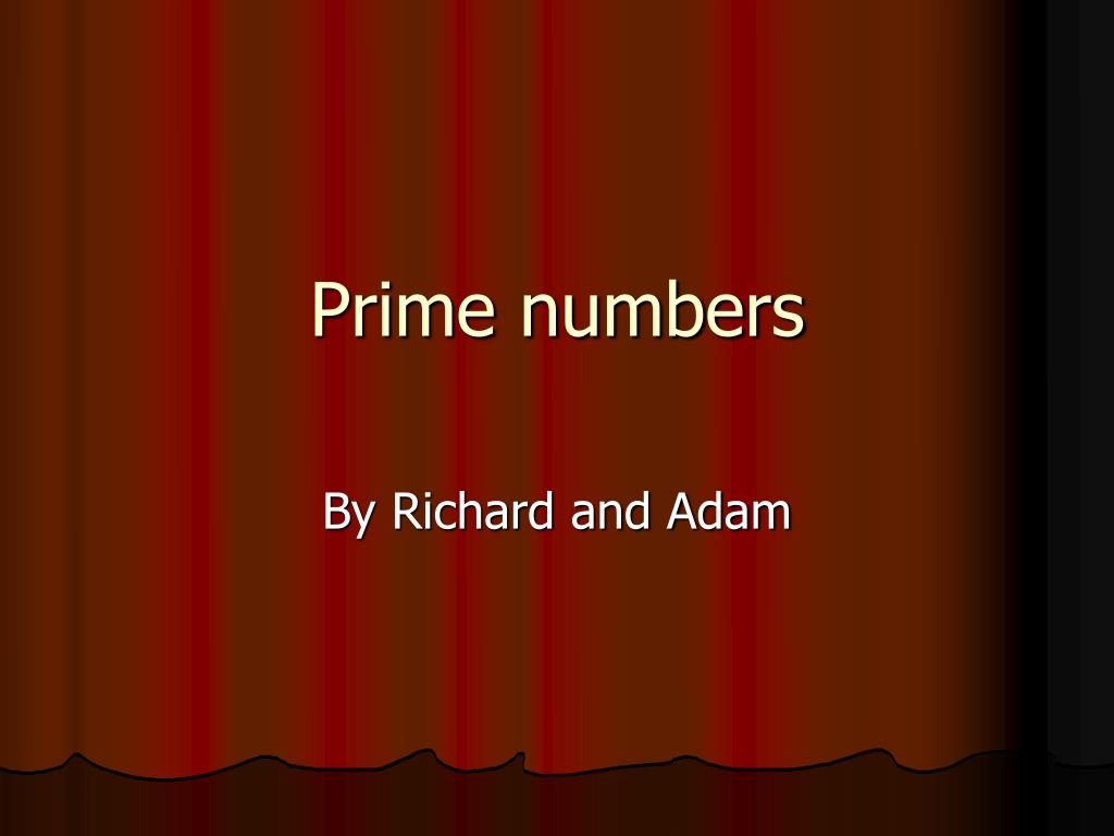 PPT - Prime numbers PowerPoint Presentation, free download - ID:3309352