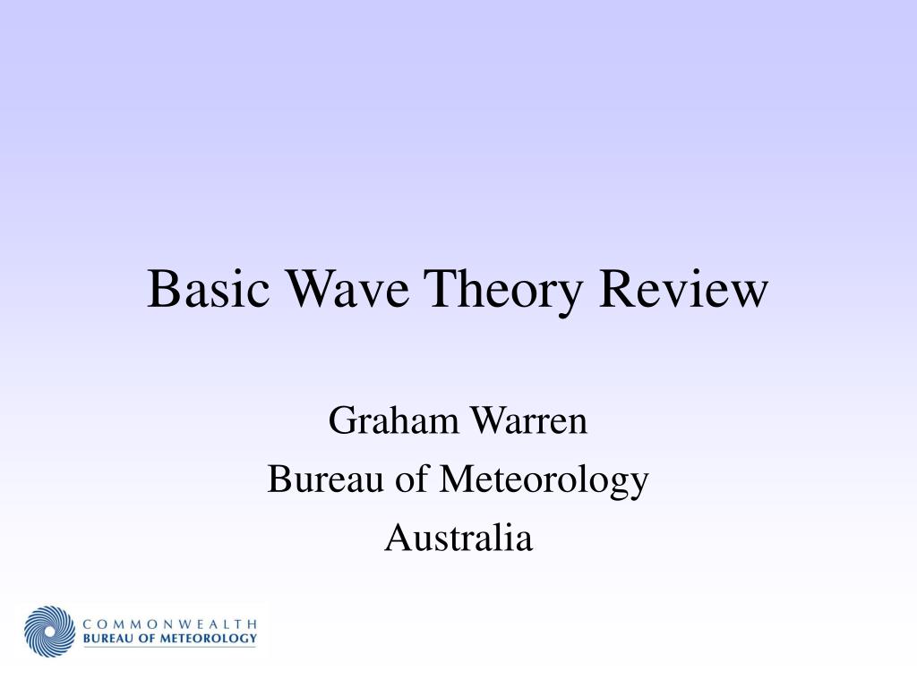 PPT - Basic Wave Theory Review PowerPoint Presentation, free download ...