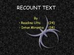 PPT - The recount book PowerPoint Presentation, free download - ID:5453541