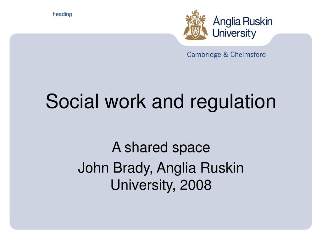 PPT - Social work and regulation PowerPoint Presentation, free download ...