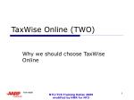 PPT - Taxwise Hosting Services PowerPoint Presentation, free download ...