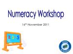 PPT - Numeracy PowerPoint Presentation, free download - ID:5717347