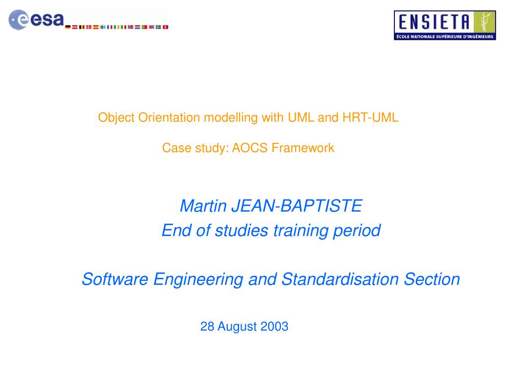 PPT - Object Orientation modelling with UML and HRT-UML Case study: AOCS Framework PowerPoint ...
