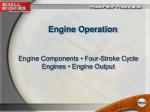 PPT - DIESEL ENGINE OPERATION AND DIAGNOSIS PowerPoint Presentation ...