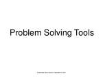 PPT - Problem Solving Tools PowerPoint Presentation, free download - ID:916882