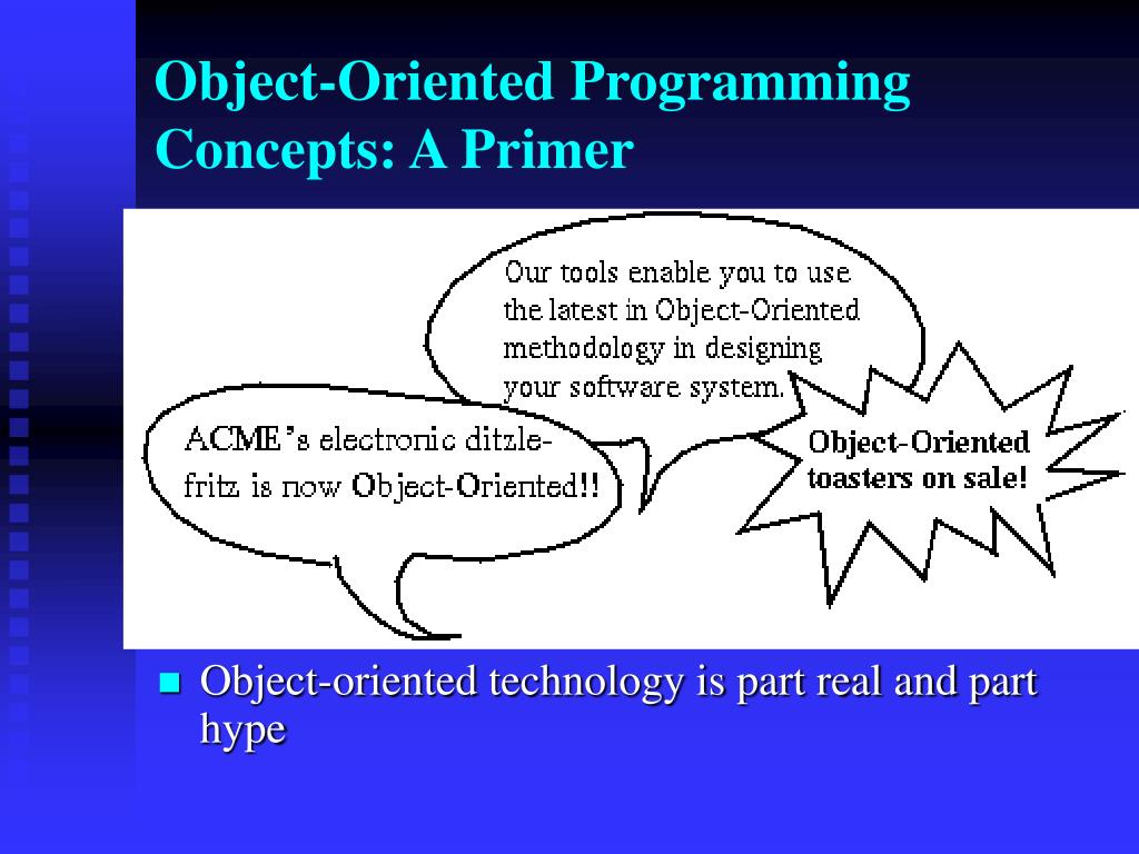Ppt Object Oriented Programming Concepts A Primer Powerpoint