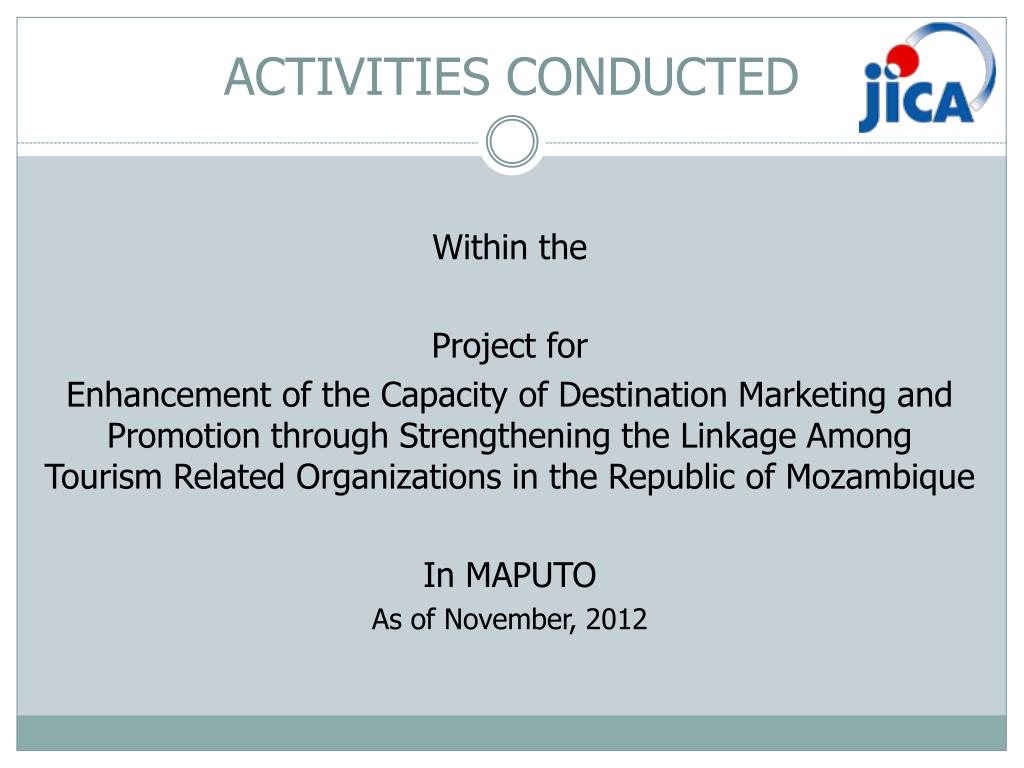 PPT - ACTIVITIES CONDUCTED PowerPoint Presentation, free download - ID ...