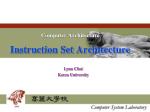 PPT - Instruction Set Architecture PowerPoint Presentation, free ...