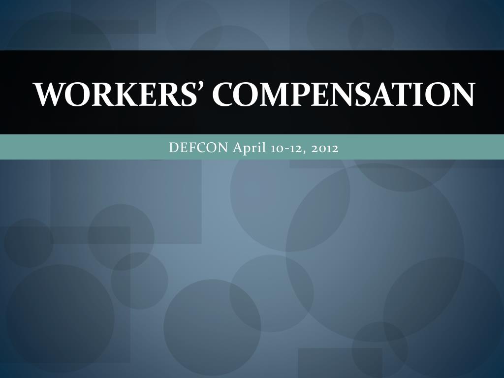 PPT - Workers’ Compensation PowerPoint Presentation, free download - ID ...