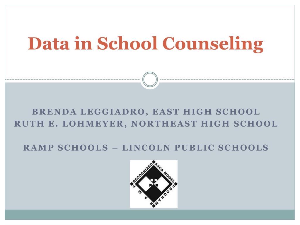 PPT - Data in School Counseling PowerPoint Presentation, free download ...
