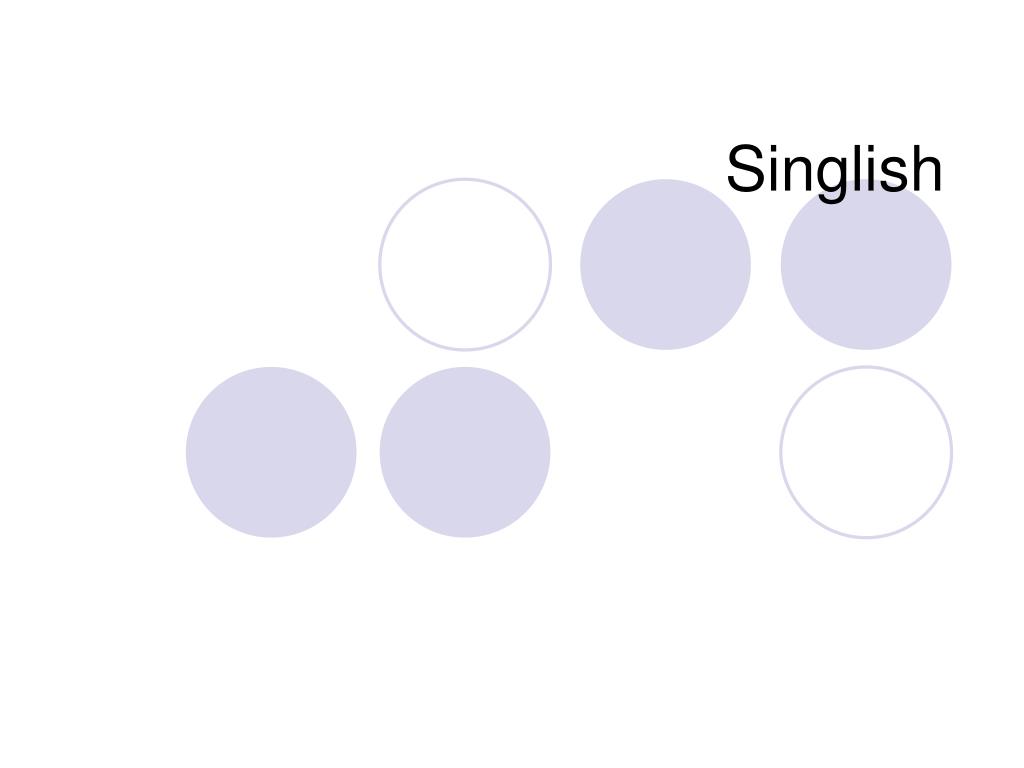 PPT - Singlish PowerPoint Presentation, free download - ID:3330333