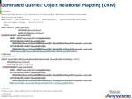 PPT - ORM Object-Relational Mapping PowerPoint Presentation, free ...