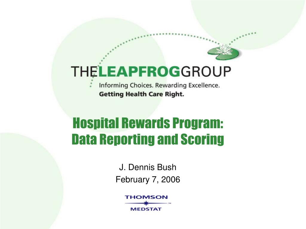 PPT - Hospital Rewards Program: Data Reporting and Scoring PowerPoint ...