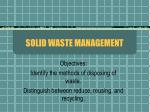 PPT - Solid Waste Management PowerPoint Presentation, free download ...