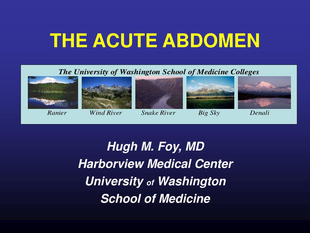 PPT - THE ACUTE ABDOMEN PowerPoint Presentation, free download - ID:3332529