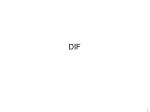 PPT - DIF PowerPoint Presentation, free download - ID:944448