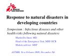 PPT - Federal Role and Response to Disasters PowerPoint Presentation ...