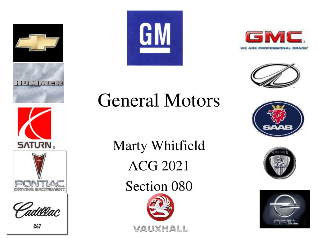 PPT - General Motors PowerPoint Presentation, free download - ID:3338904
