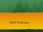 PPT - MSW Logo PowerPoint Presentation, free download - ID:2512007