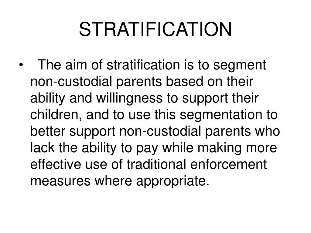 PPT - STRATIFICATION PowerPoint Presentation, free download - ID:3342137