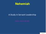 PPT - NEHEMIAH AND GODLY LEADERSHIP PowerPoint Presentation, free ...