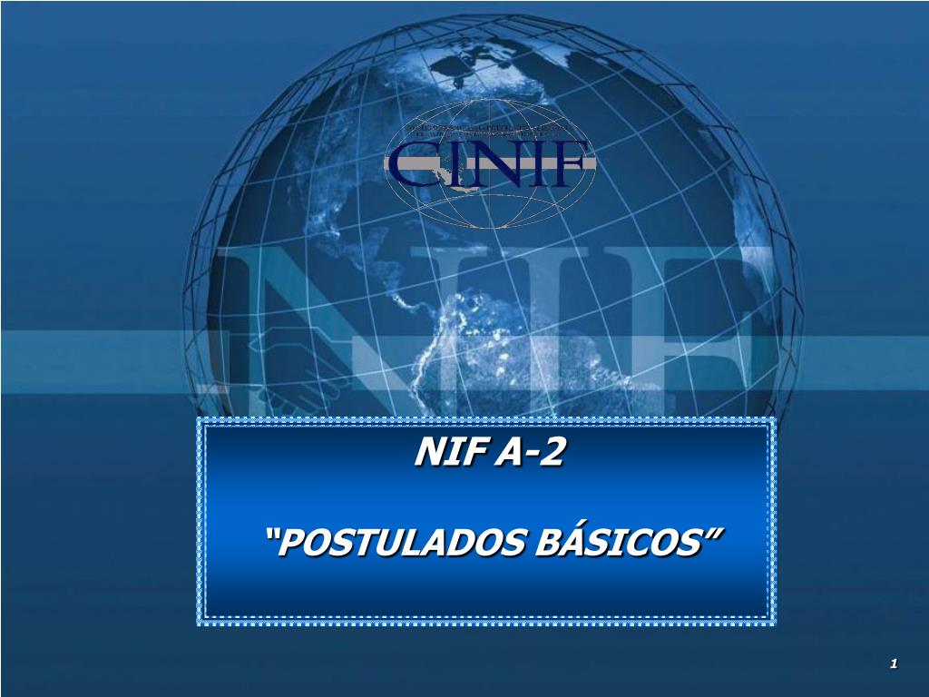 PPT - NIF A-2 “POSTULADOS BÁSICOS” PowerPoint Presentation, free ...