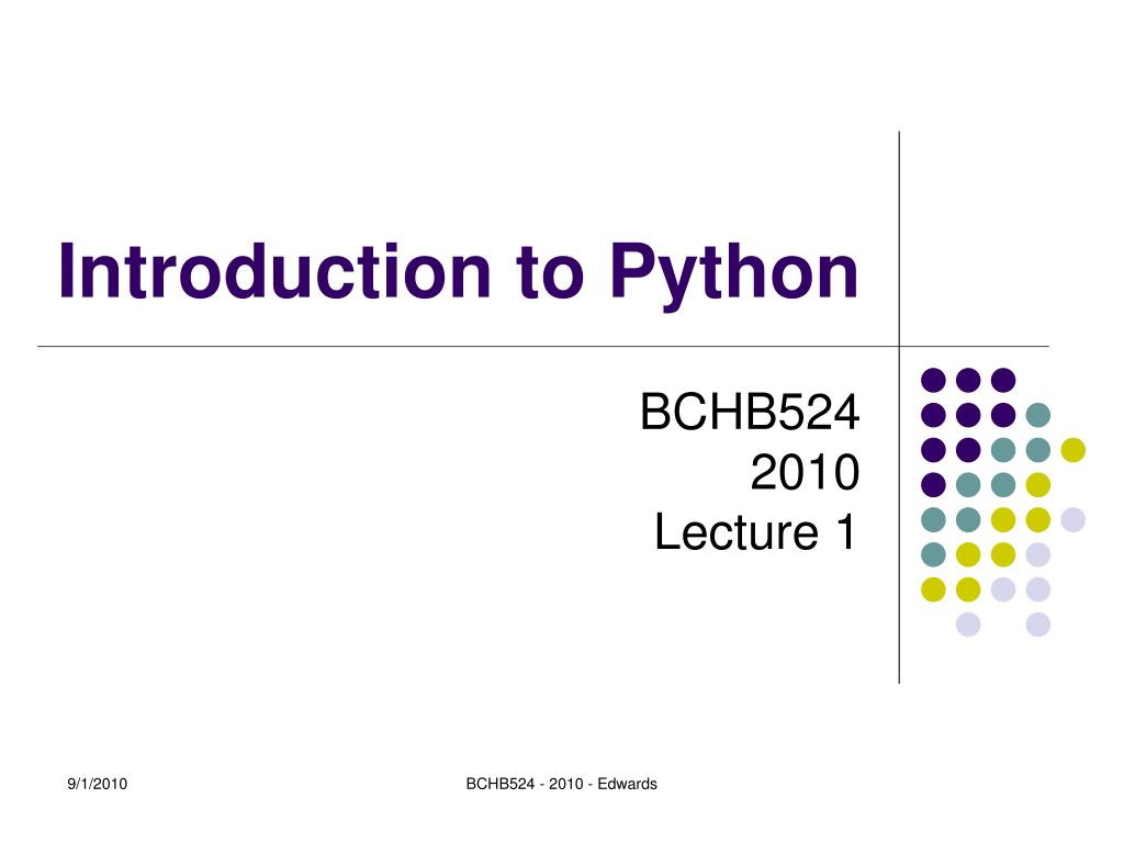 PPT - Introduction to Python PowerPoint Presentation, free download ...