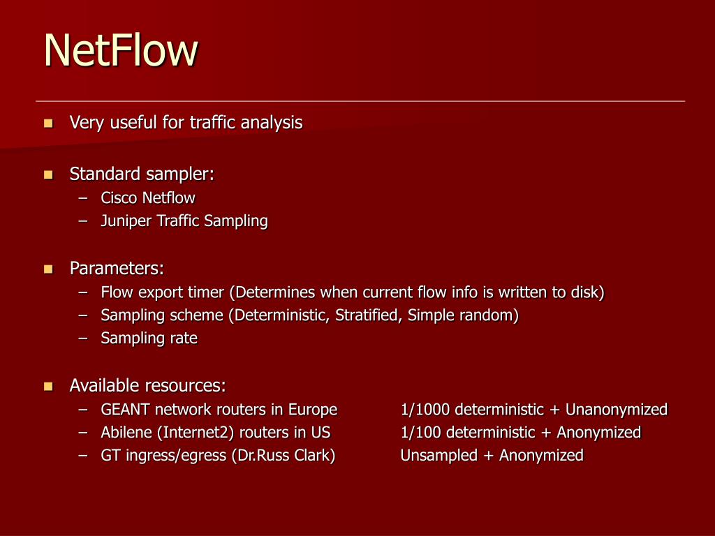 PPT - NetFlow PowerPoint Presentation, free download - ID:3344350
