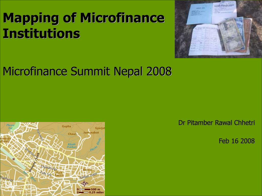 PPT - Mapping of Microfinance Institutions PowerPoint Presentation ...